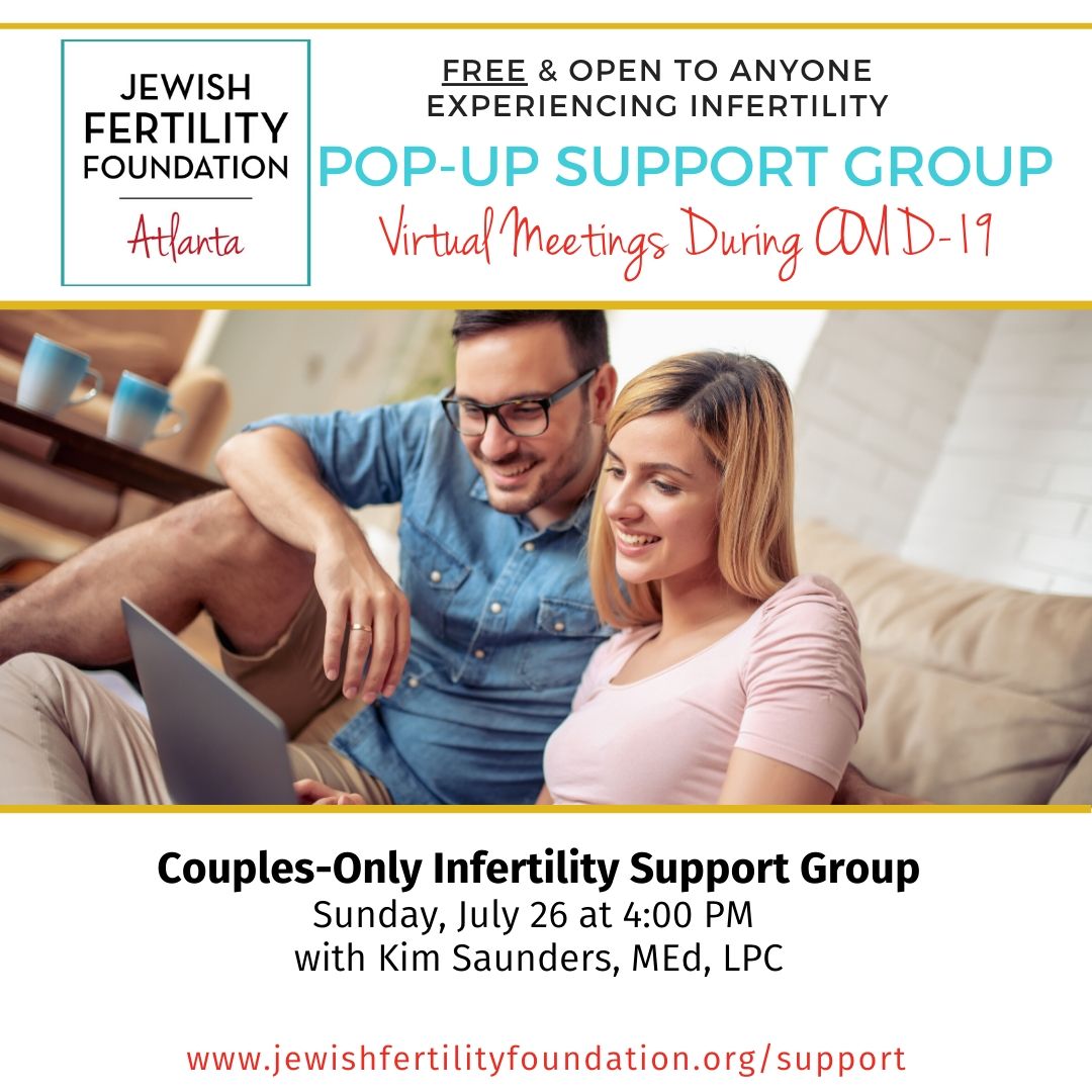 Jewish Fertility Foundation Couples Support Group | Atlanta Jewish ...