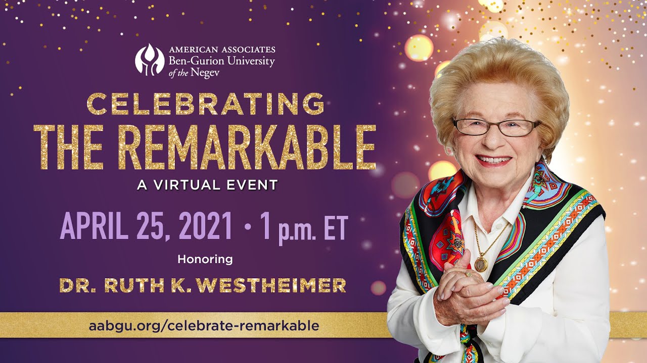 Dr. Ruth Receives Hon. Degree from Ben-Gurion U. | Atlanta Jewish Connector