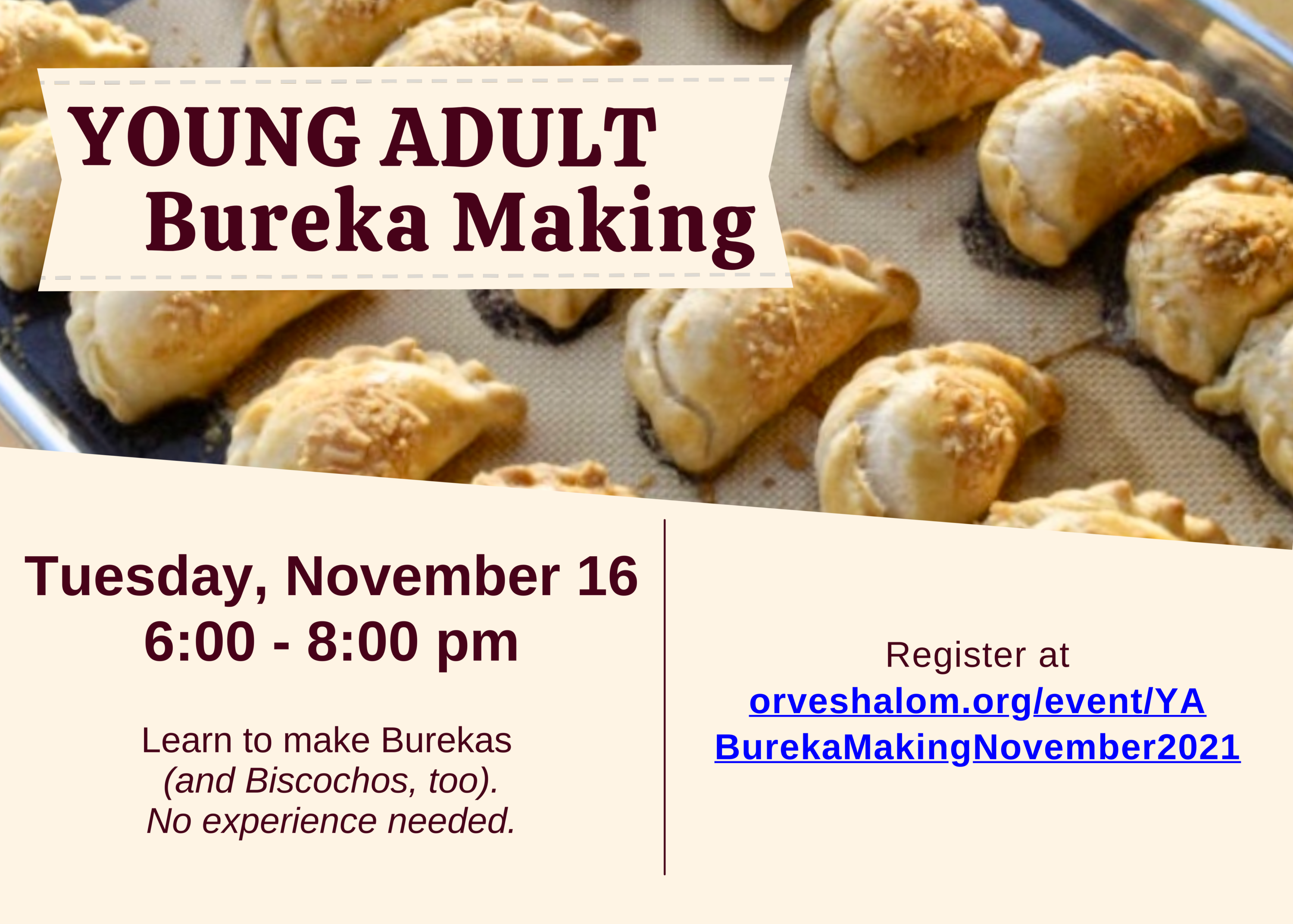 Young Adult Bureka Making | Atlanta Jewish Connector
