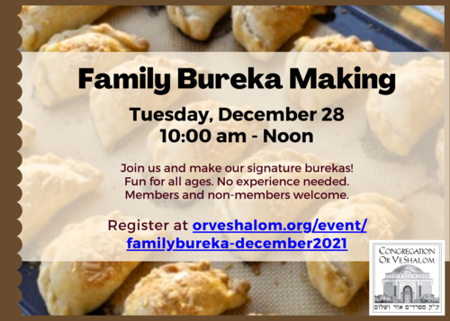 Family Bureka Making | Atlanta Jewish Connector