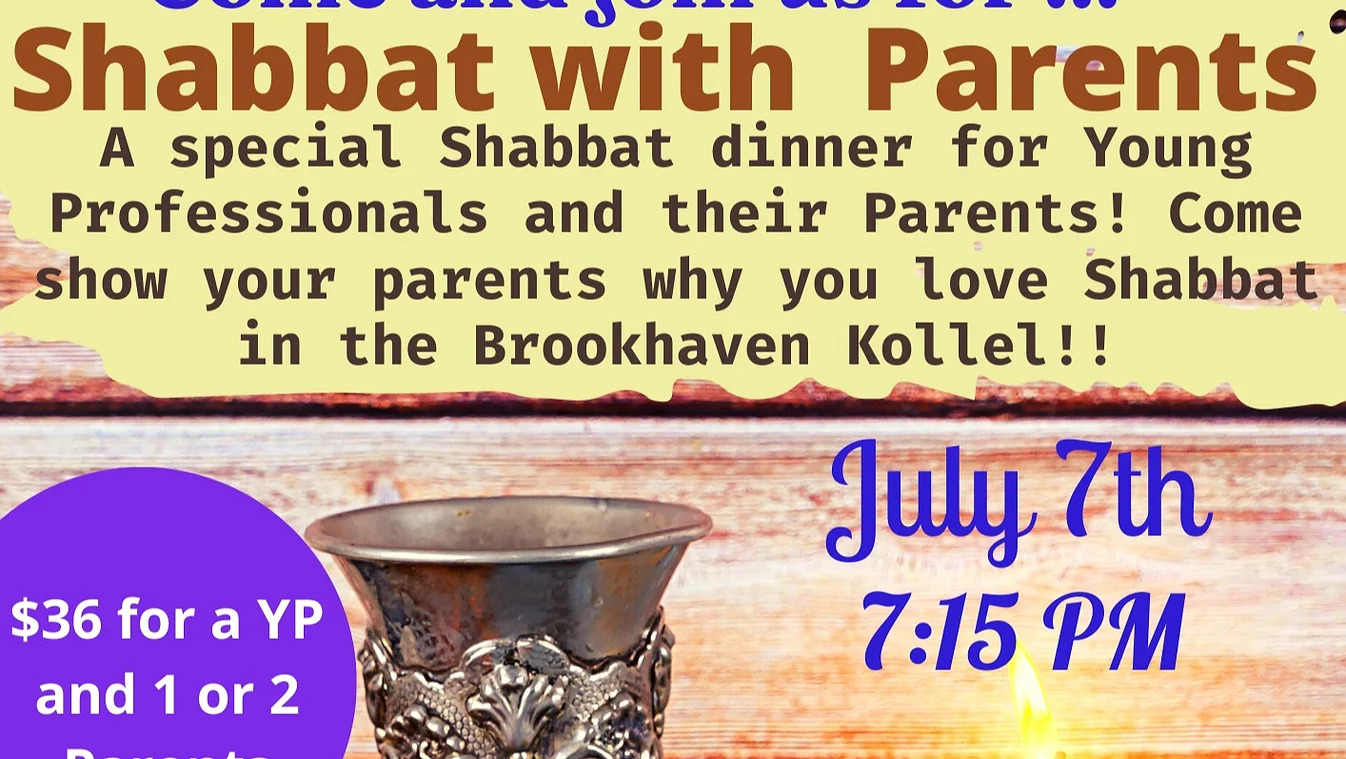 Shabbat with Parents! | Atlanta Jewish Connector