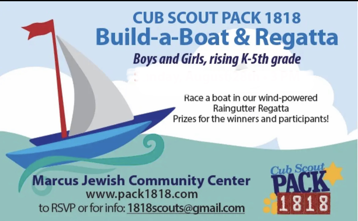 Cub Scout Pack 1818 Fall Kickoff and Raingutter Regatta | Atlanta ...