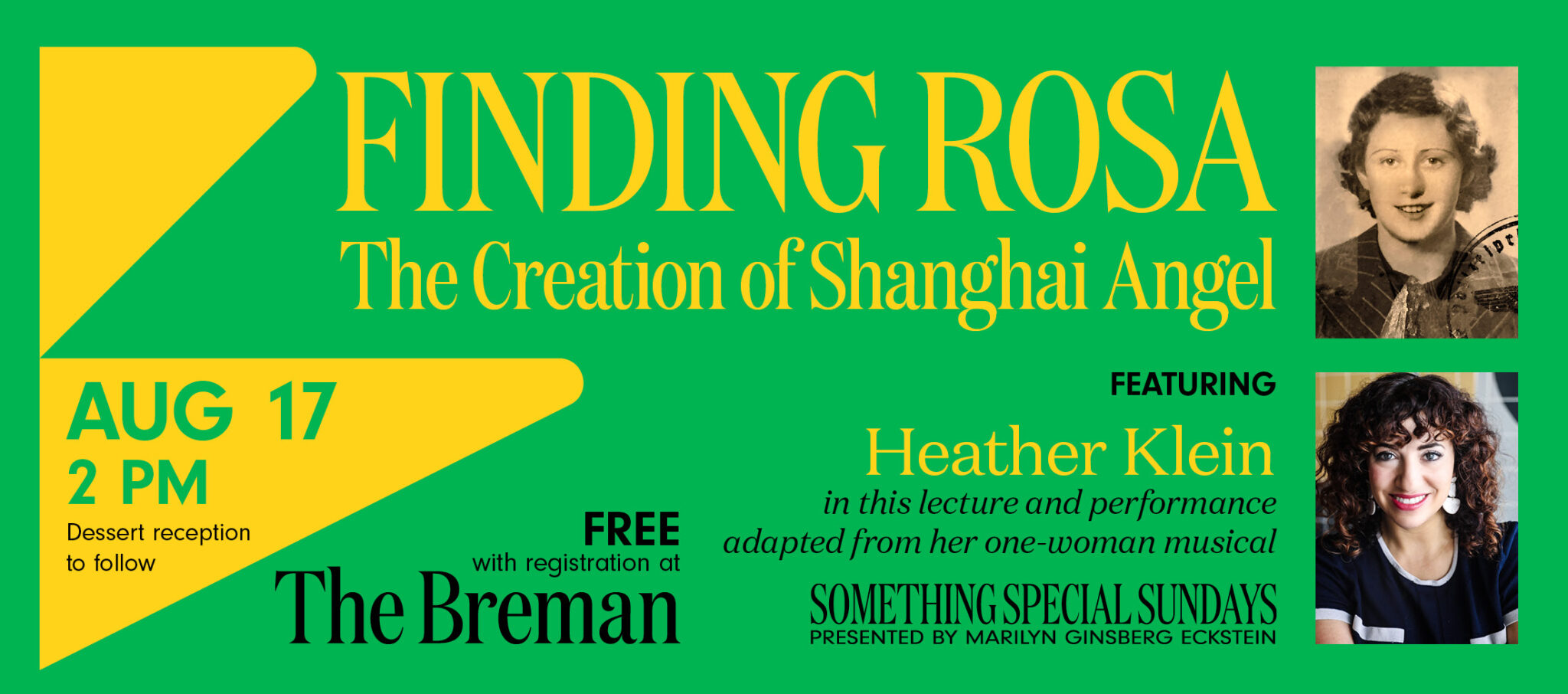 Finding Rosa: The Creation of Shanghai Angel | Atlanta Jewish Connector