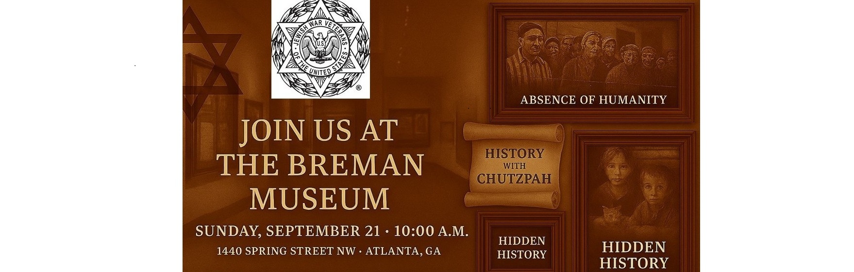 Atlanta Jewish Veterans Monthly Meeting at The Breman | Atlanta Jewish ...