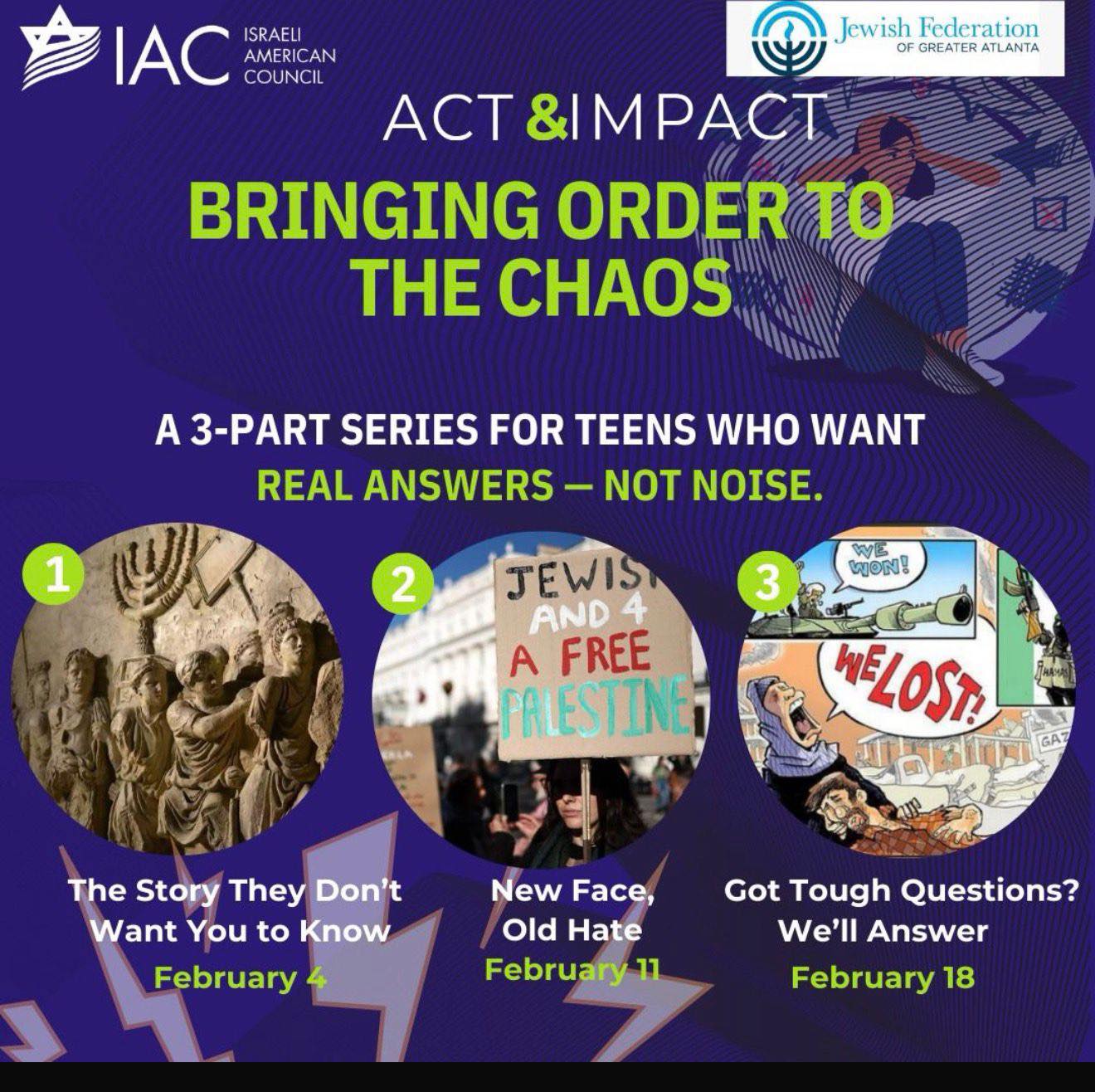 Let’s Bring Order to the Chaos | Atlanta Jewish Connector